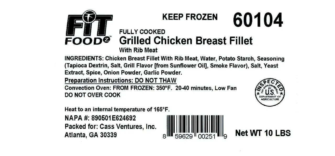 Chicken breasts recalled because of Listeria contamination | Food ...